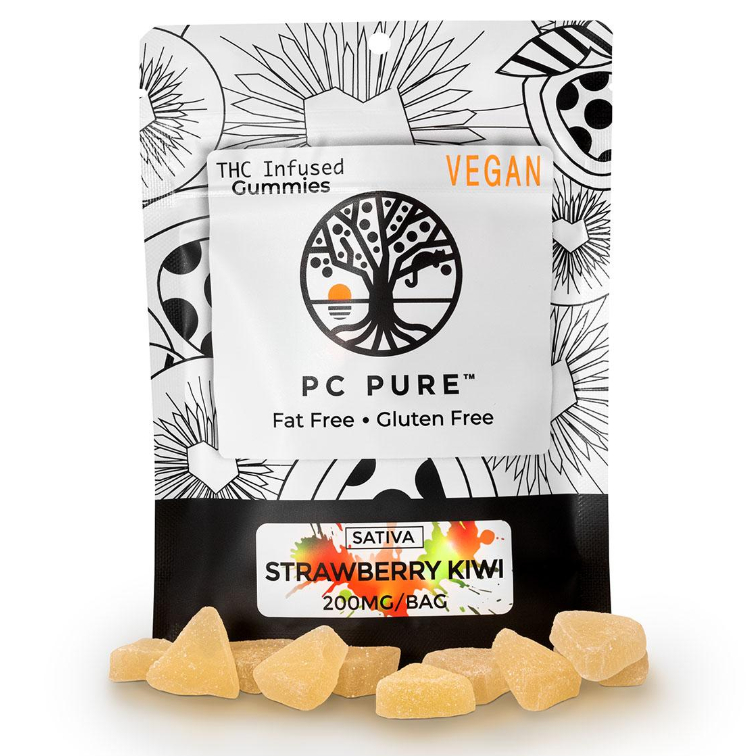 PC PURE - Strawberry Kiwi | Gummy | 200MG